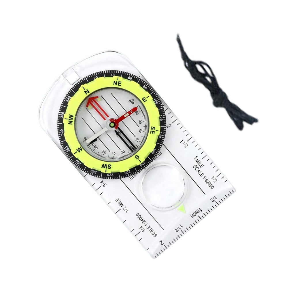 Yokua Survival Navigation Baseplate Map Compasses with Scale ...