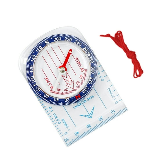 Yokua Survival Navigation Baseplate Map Compasses with Scale Orienteering Base Plate - Walmart.com