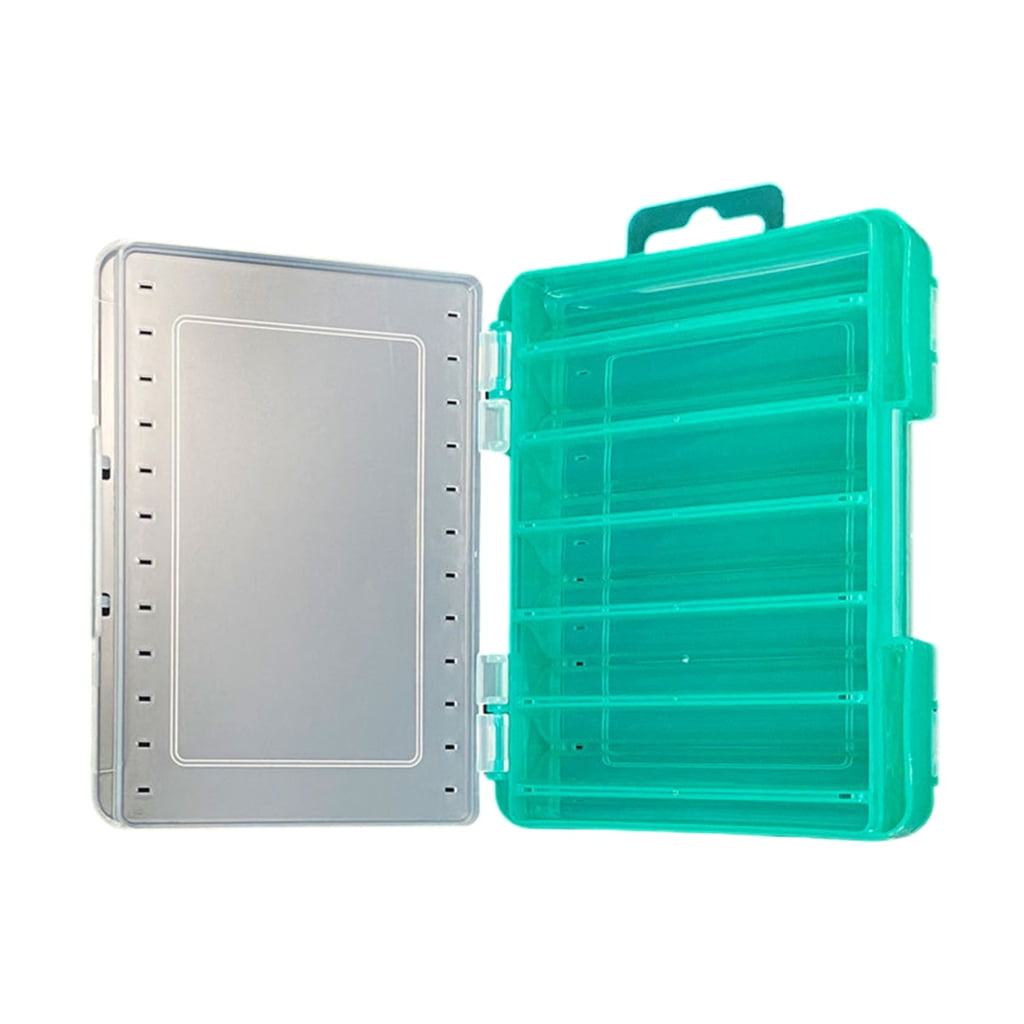 Yokua Tackle Box Multi Compartment Double Side Fishing Lures Hooks ...
