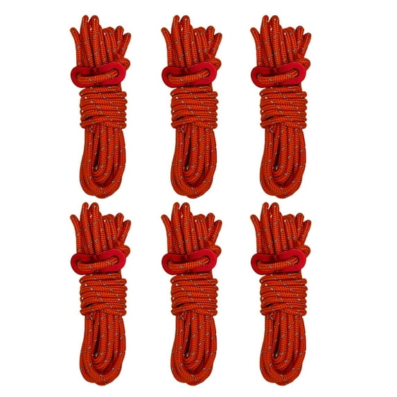 Yokua Tent Guide Rope Camping Reflective Tent Guy Rope Guy Rope, 4mm ...