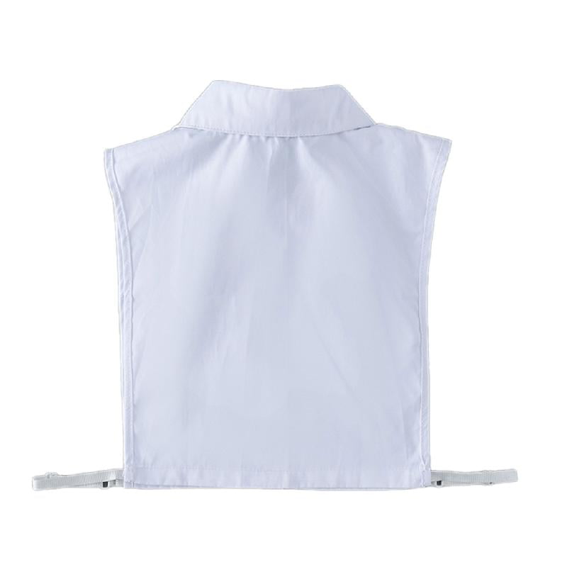Yokua Traditional Shirt Shawl Collar Decorative Lapel for Lady Simple ...