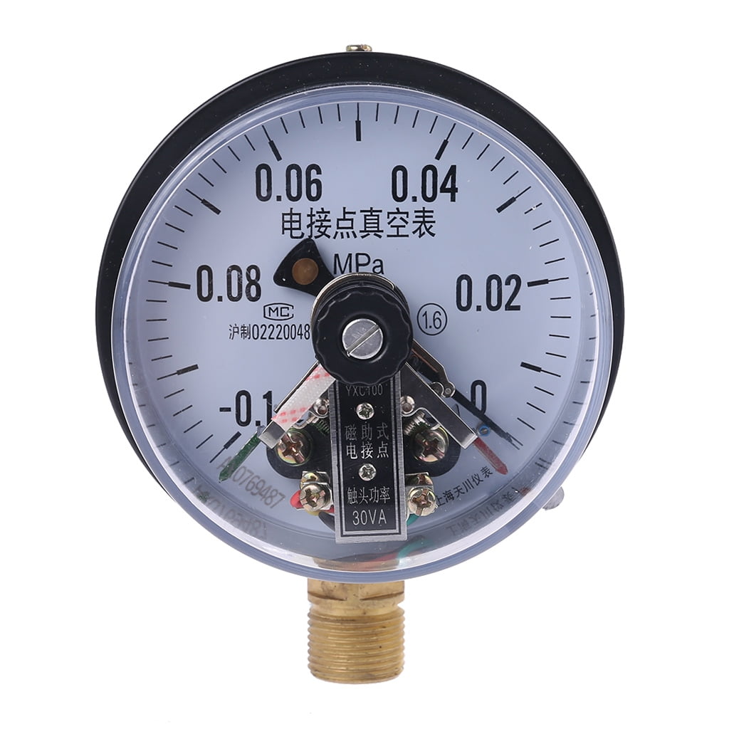 Yokua Vacuum Gauge Pressure Controller YXC-100 Electric Contact Pressure Gauge - Walmart.com