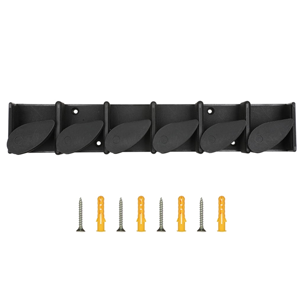 Yokua Wall Mounted with Foam, Horizontal 6 Rods Storage Fishing Rod ...