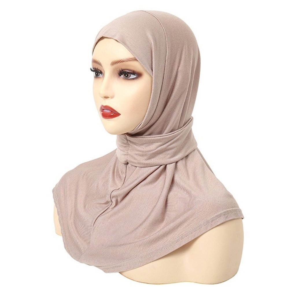 Yokua Woman Pray Islamic Hijab Large Turban Caps for Outdoor Religious ...