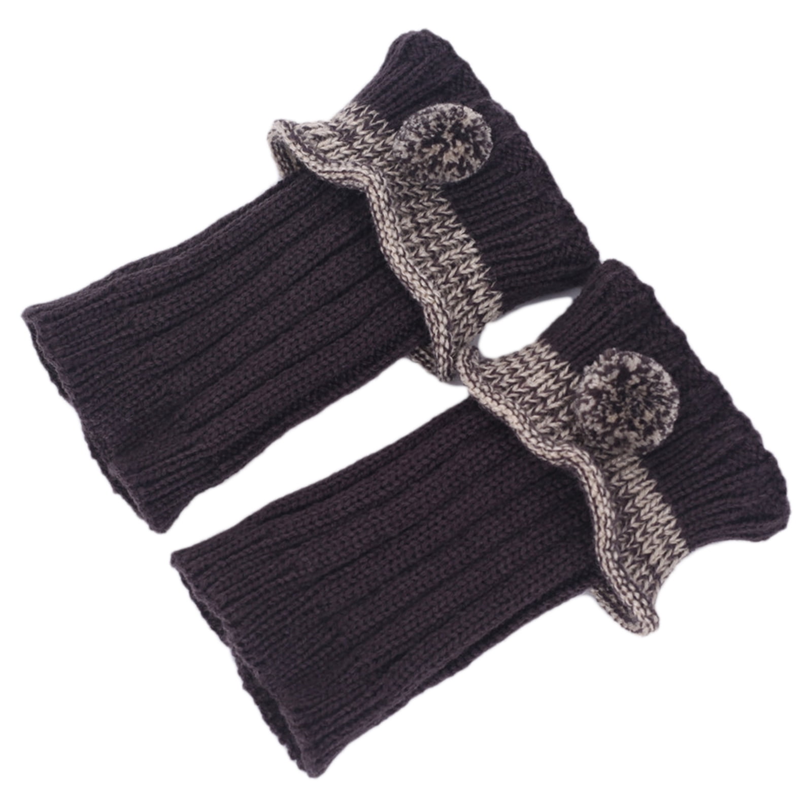 Yokua Women Crochet Knit Trim Leg Warmers Short Leg Cuffs Foot Cover ...
