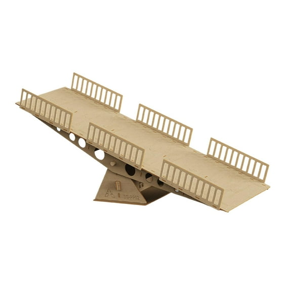Yokua Wooden Roadblocks Model Bridge Ramps For Remote Control Toy Car ...