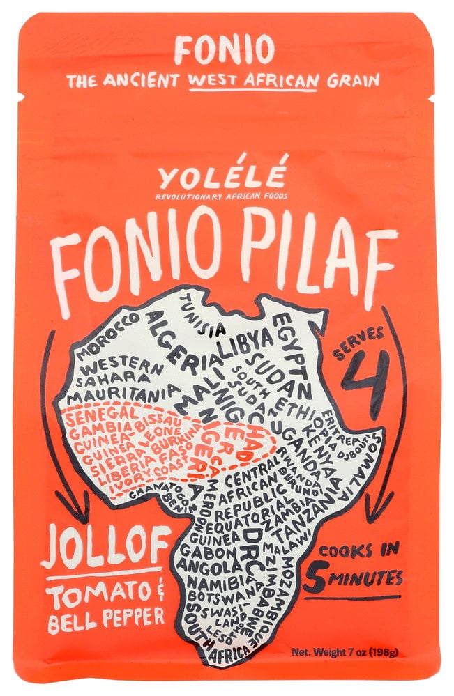 Yolele Jollof Fonio Pilaf 7 oz (Pack Of 6) - Walmart.com