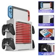 Yolispa Game Storage Tower,Video Game Holder Stackable Game Disk Rack ...