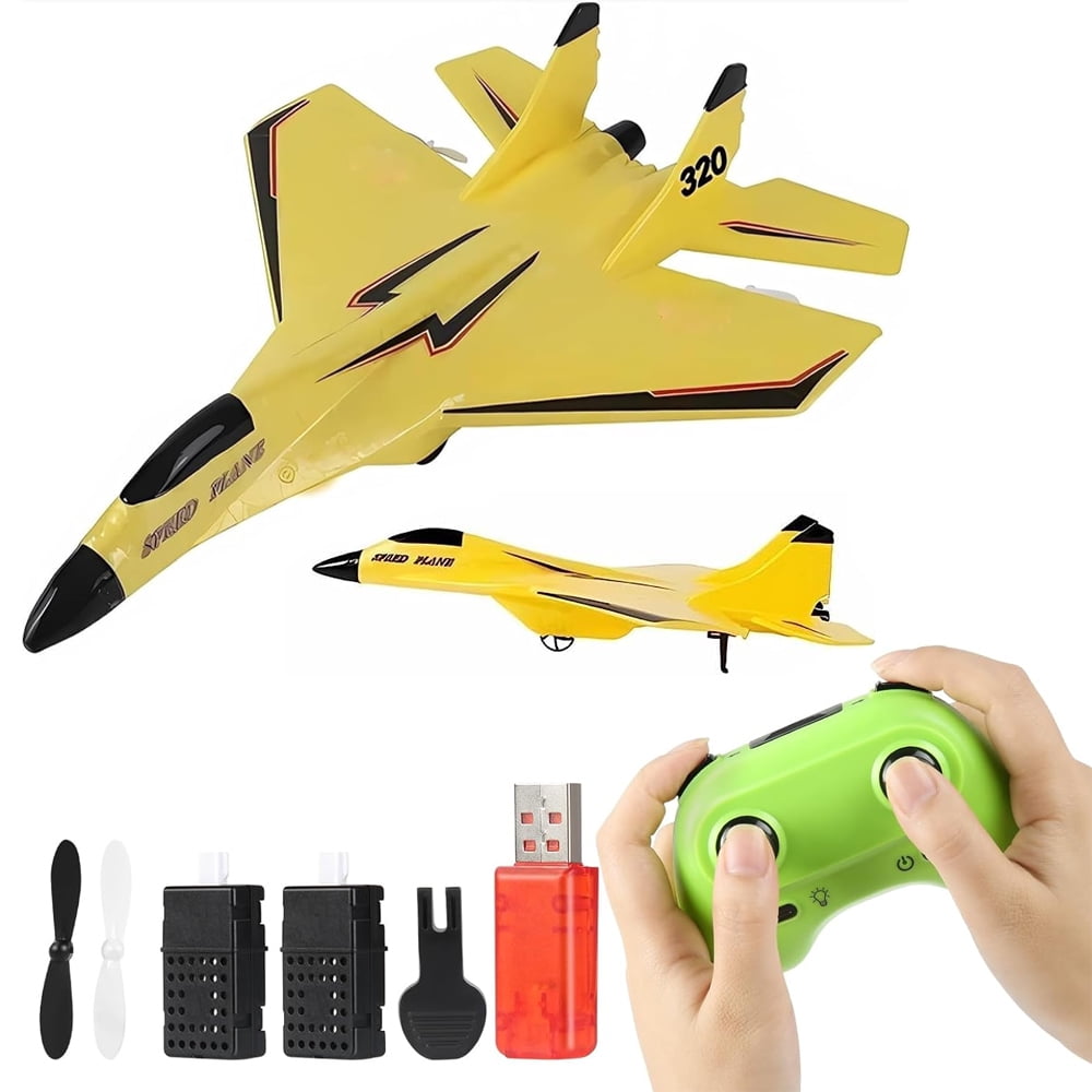 Yolispa RC Plane for Kids, 2.4Ghz Remote Control Airplane Toy with ...
