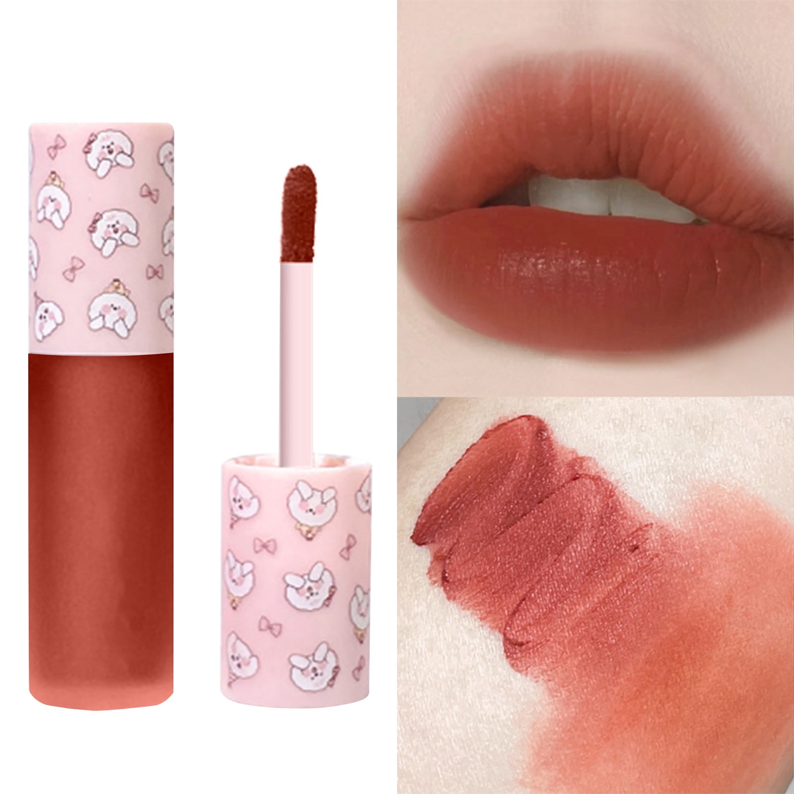 Yolmart Lipstick Women's Lipstick Portable Non Stick Cup Lasting Color ...