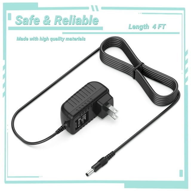 Yolmary 12V AC/DC Adapter Compatible with Cassida Omni-ID 2-in-1 ...