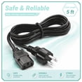 Yolmary AC Power Cord Cable (5ft) Compatible with Ultralink Pro MX882 8 ...