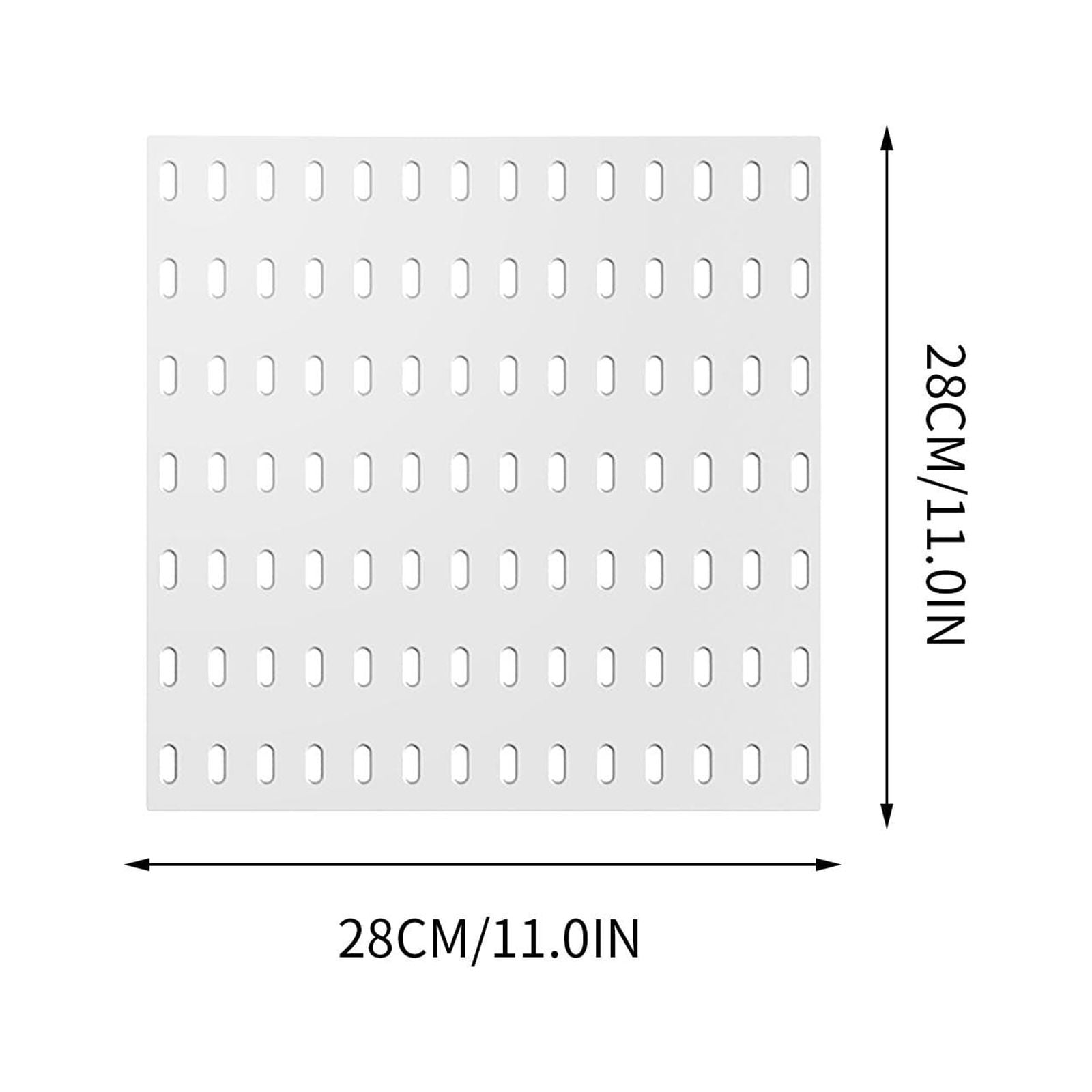 Yoloke 28cm x 28cm Cavity Panel Wall Display Decor - Perforation-Free ...