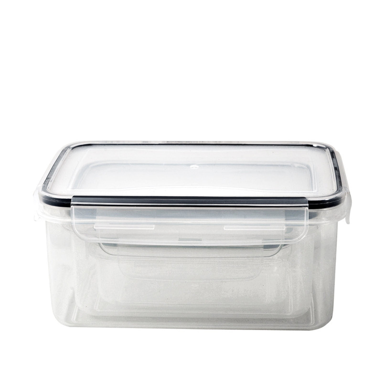 Yoloke 3 Pcs Glass Food Storage Containers with Lids, BPA Free, Snap ...