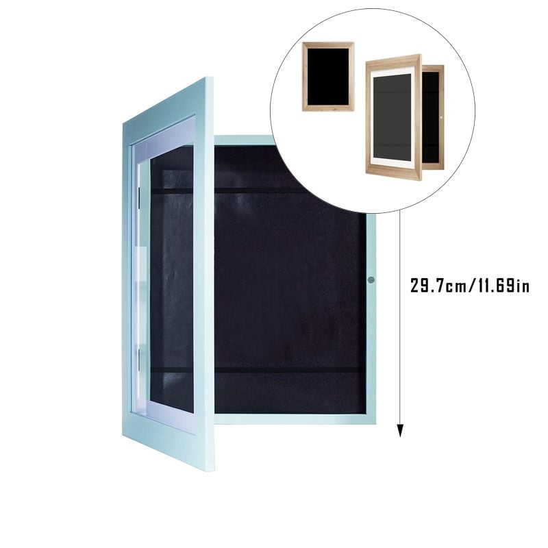 Yoloke Artwork Display Frame for Kids, Front Opening Frame, Kids ...