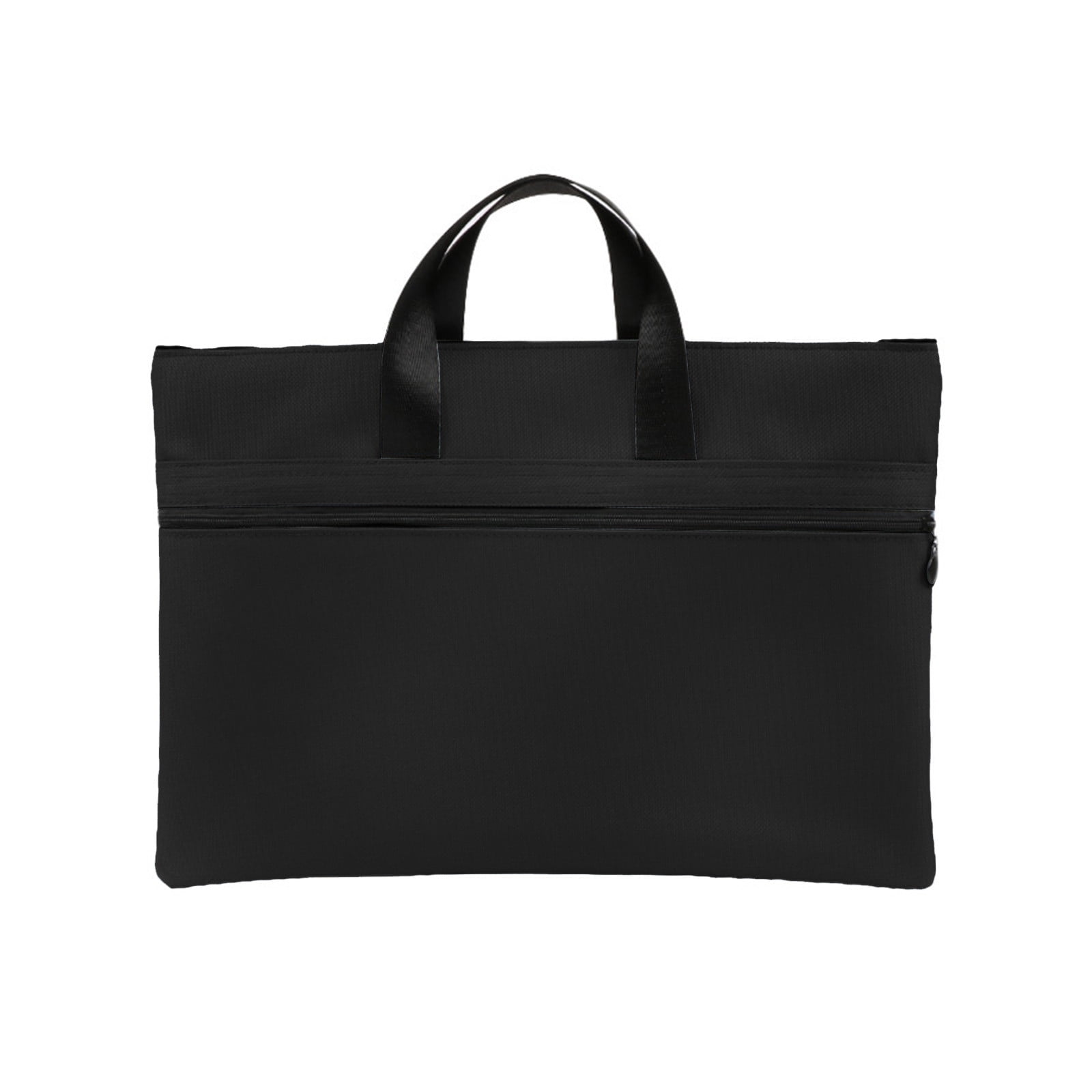 Yoloke Canvas Document Bag with Handle and Zipper - A4 Size Business ...