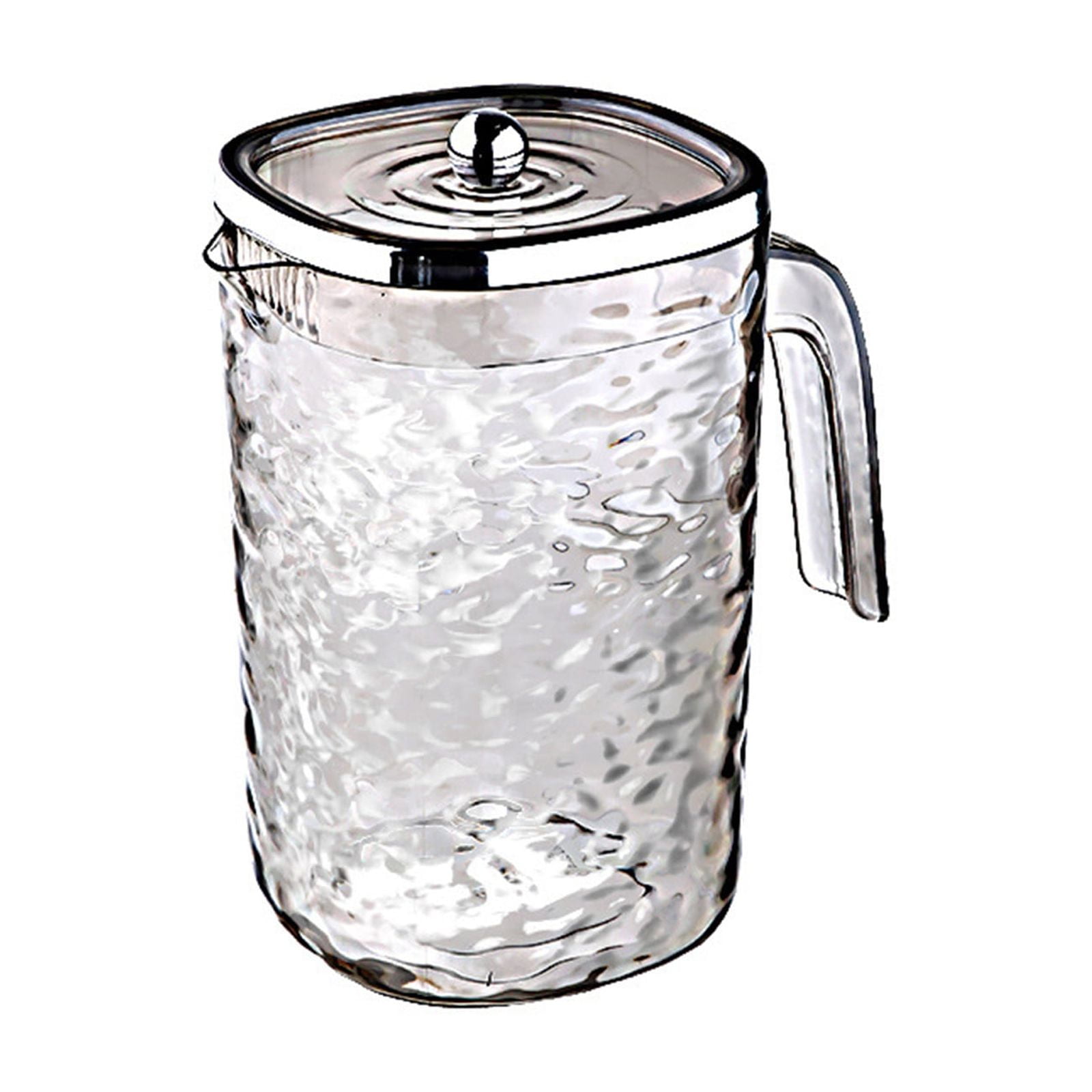 Yoloke Clear Plastic Water Pitcher with Lid, Fridge Jug, BPA-Free ...