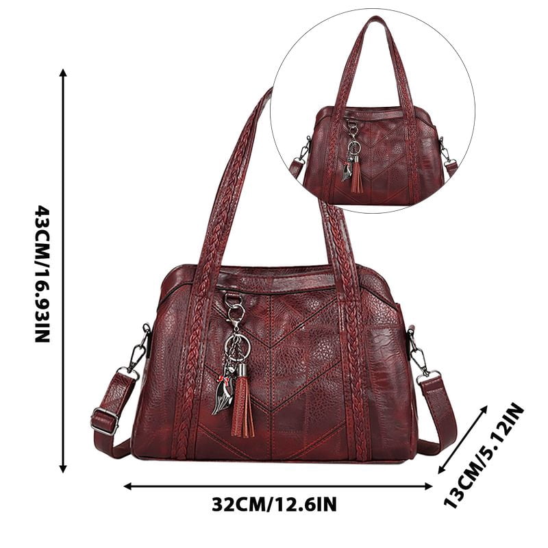 Yoloke Crossbody Purse for Women Medium Pocketbooks Ladies Soft PU ...