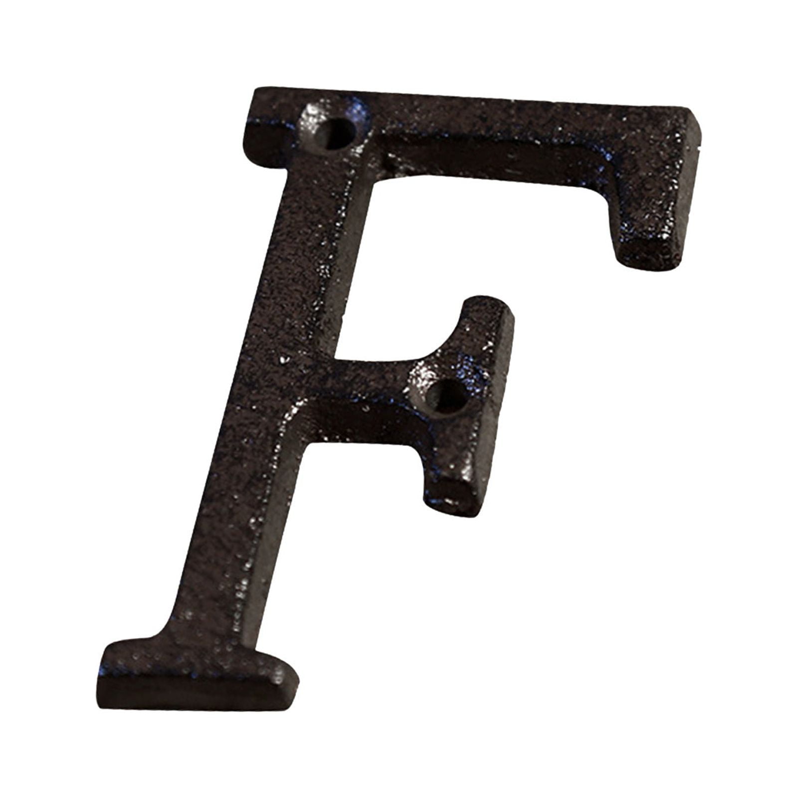 Yoloke DIY Black-Coated Iron Letters for House Numbers and Decorations ...