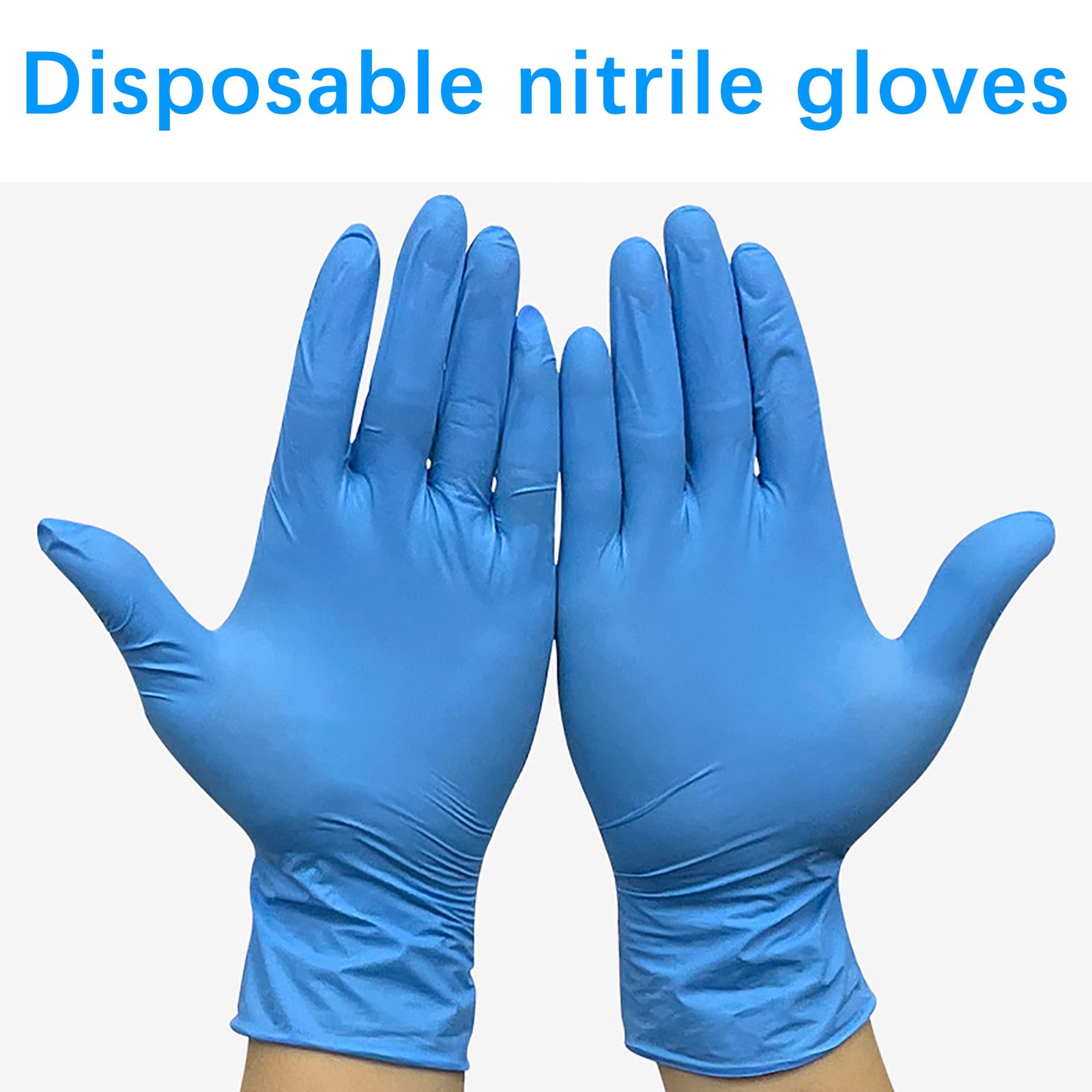 Yoloke Disposable Nitrile Exam Gloves, Nitrile Gloves Disposable Latex ...