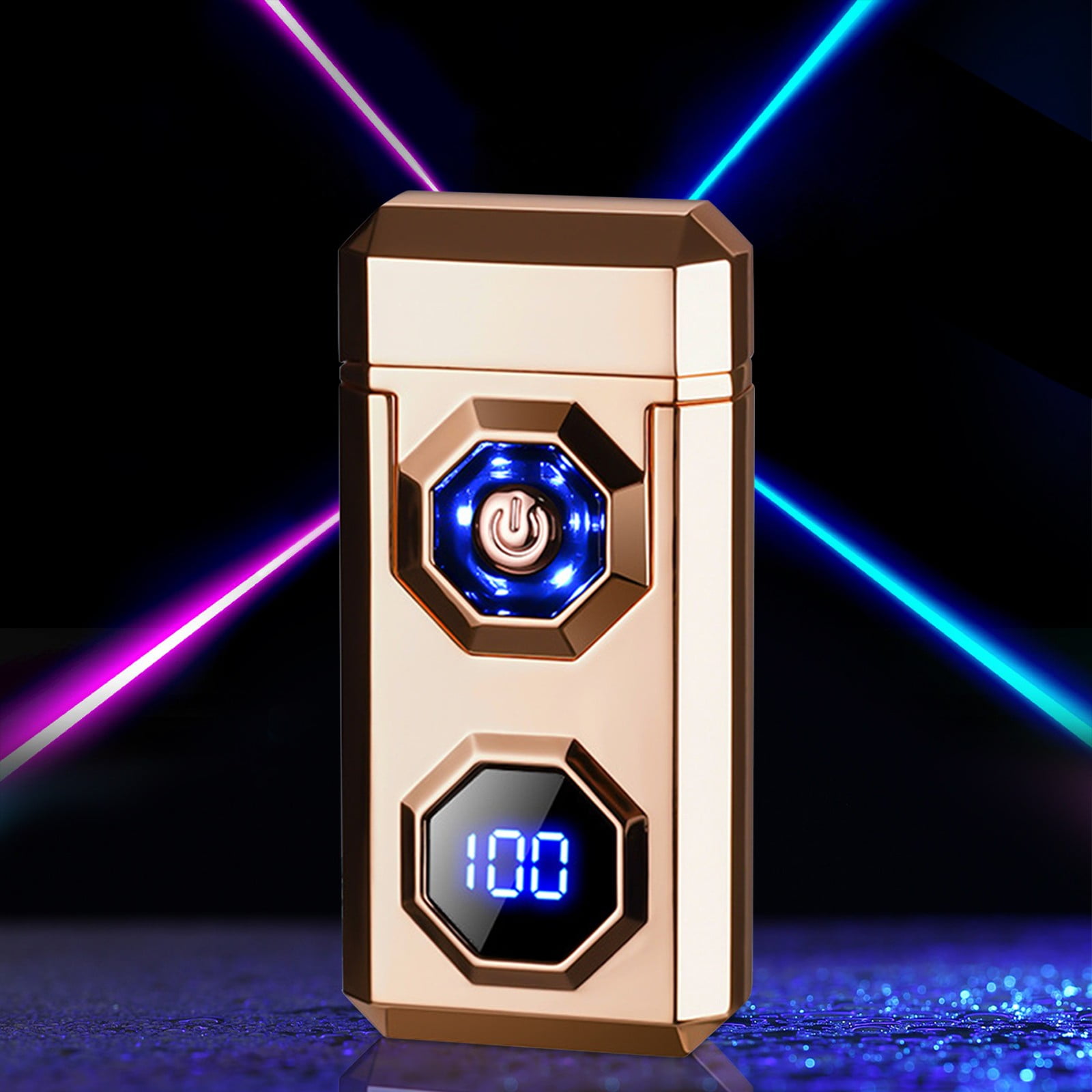 Yoloke Electric Lighter,Arc Lighters Rechargeable,Big Flame Windproof ...