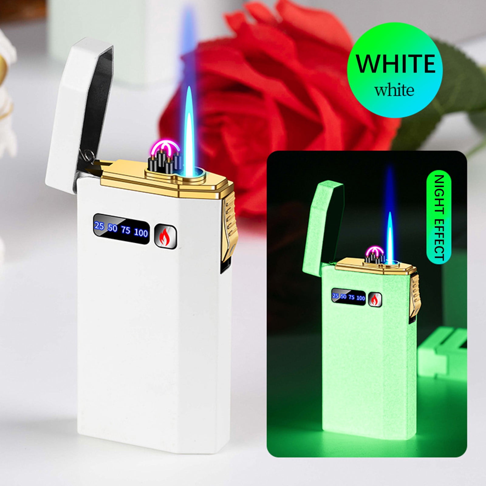 Yoloke Electric Lighters Rechargeable USB Lighter, Electronic Plasma ...