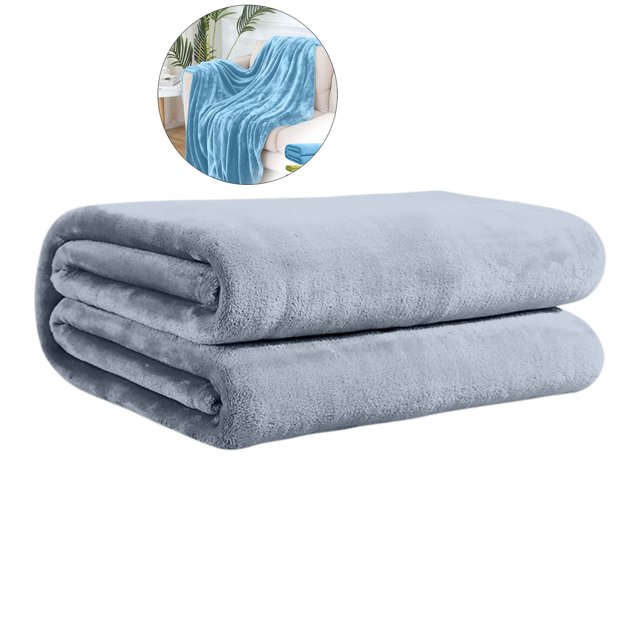 Yoloke Extra Large Fleece Throw Blanket for Couch, Sofa, Super Soft and ...
