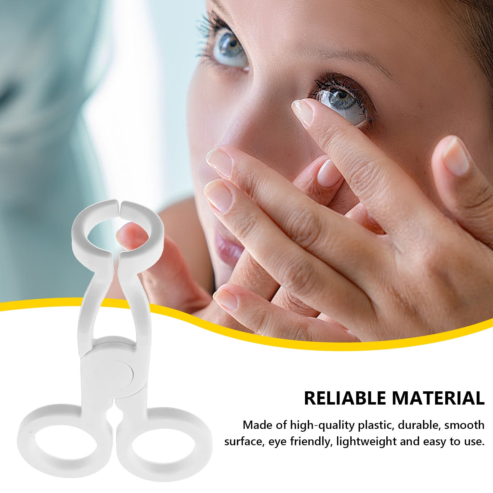 Yoloke Eyeglass Removal Tool with Eyelid Support - Glasses Wearing Aid ...