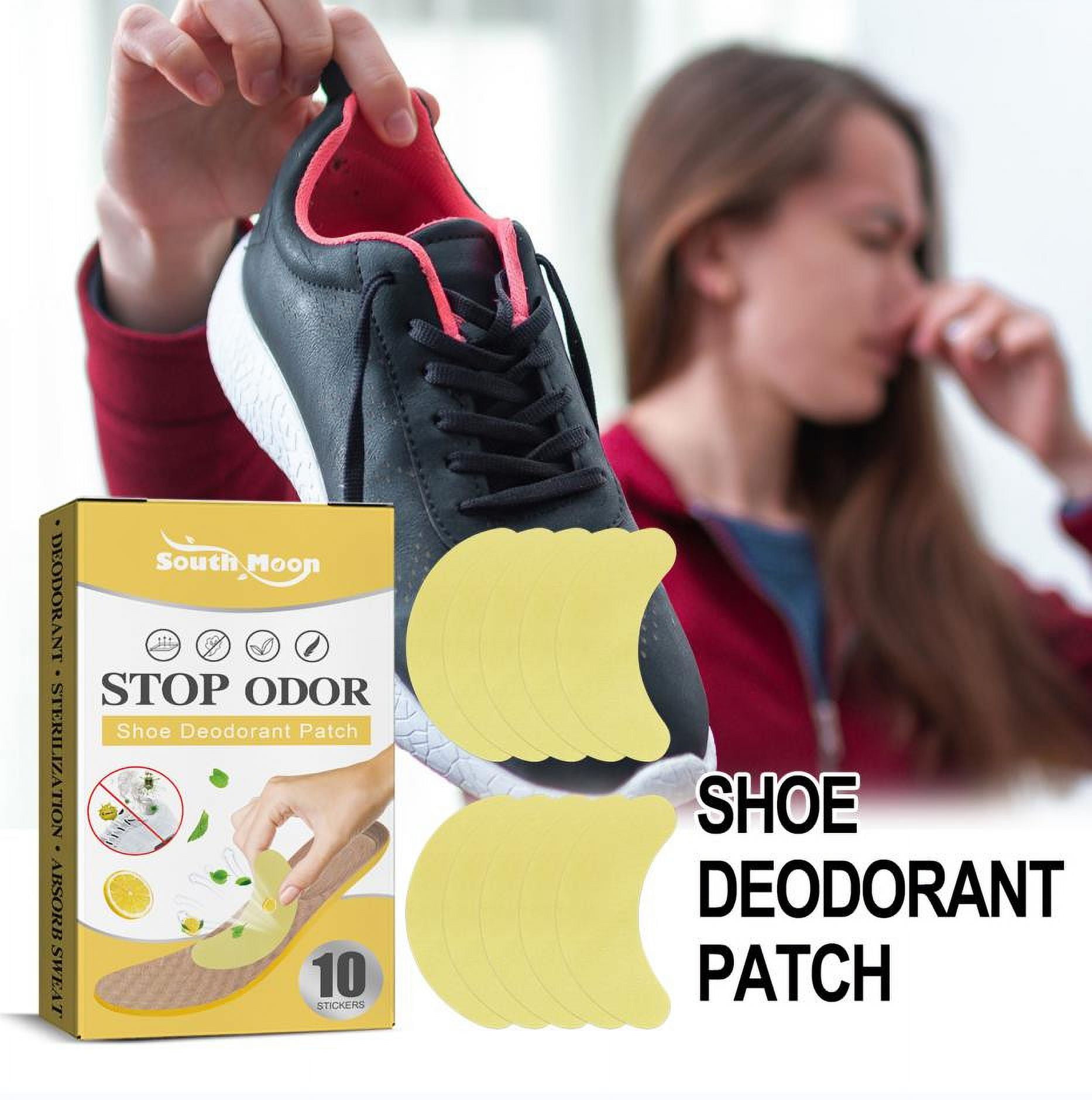 Yoloke Foot and Shoe Odor Eliminator Patches - 10 Pcs/Set for Men and ...