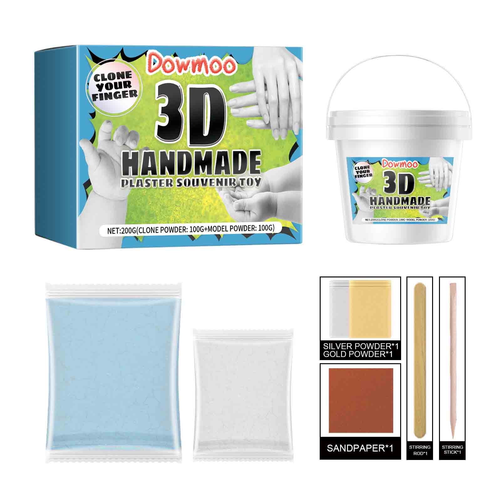 Yoloke Hand Casting Kit with Practice Kit, DIY Homemade Hand Model ...