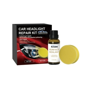 Car Ceramic Headlight Lens Restoration Repair Kit Polishing Cleaning ...