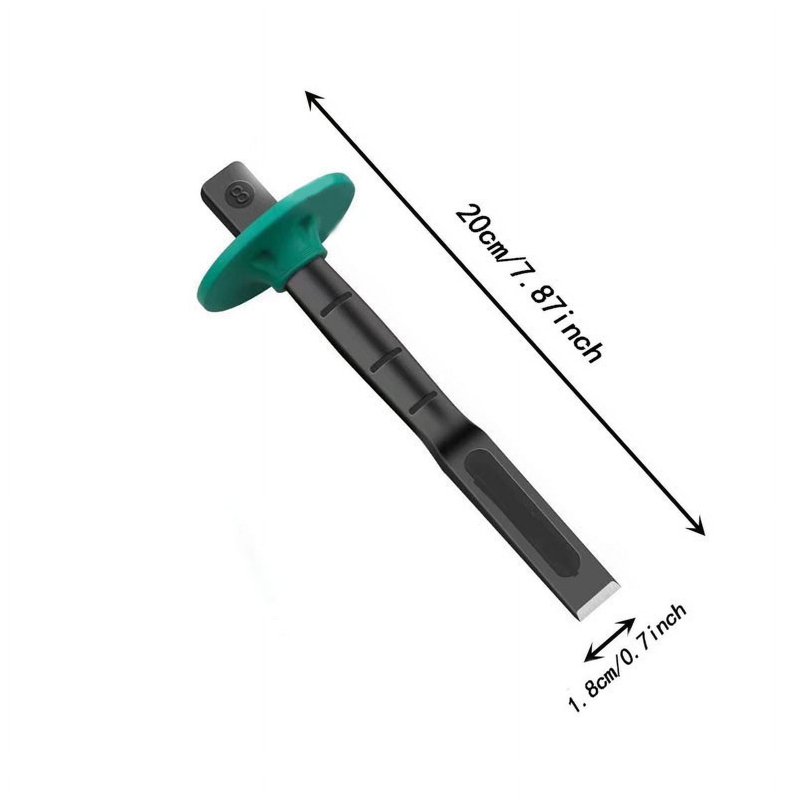 Yoloke Heavy Duty Flat Chisel and Hand Guard,Heavy Duty Masonry Chisel ...