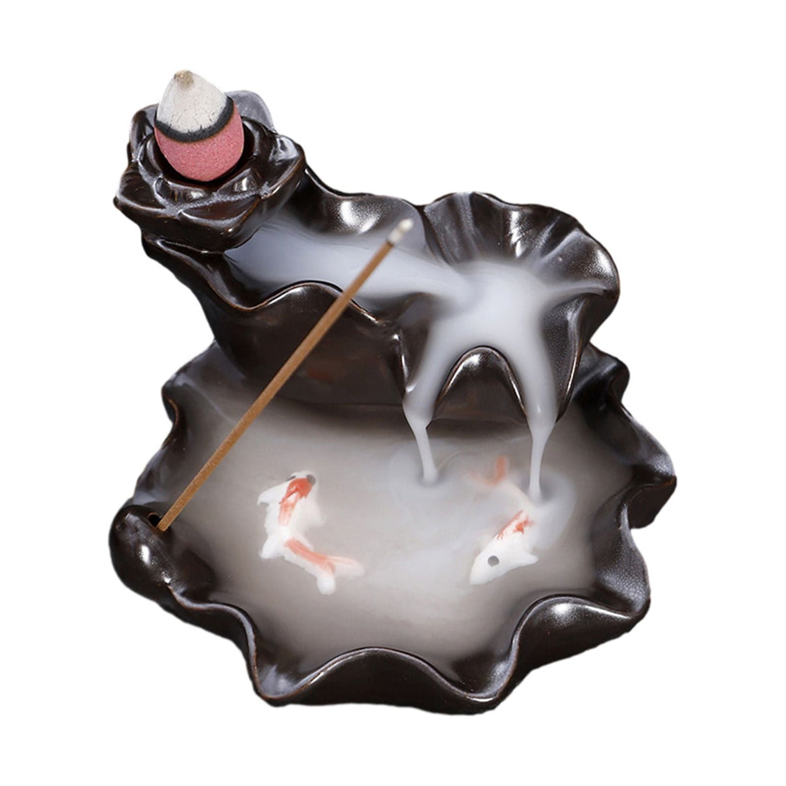 Yoloke Incense Waterfalls - Backflow Cones for Beautiful Scenery, Metal ...