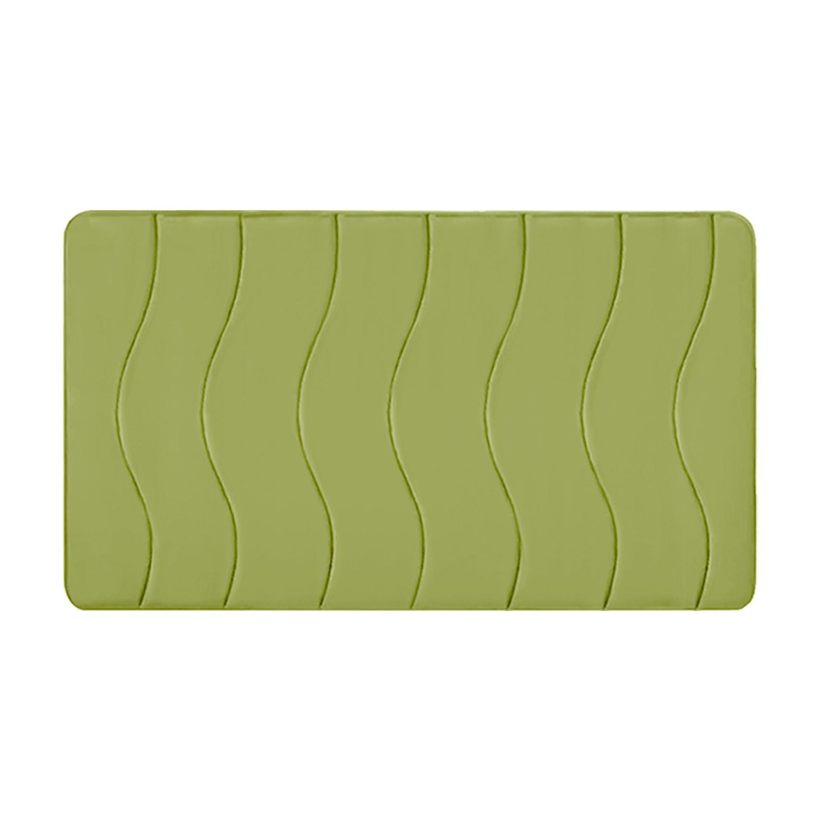 Yoloke Memory Foam Bath Mat Extra Long Bath Mats for Bathroom Non Slip ...