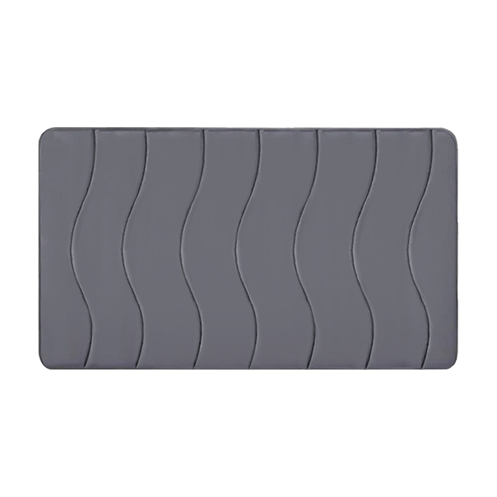 Yoloke Memory Foam Bath Mat Extra Long Bath Mats for Bathroom Non Slip ...