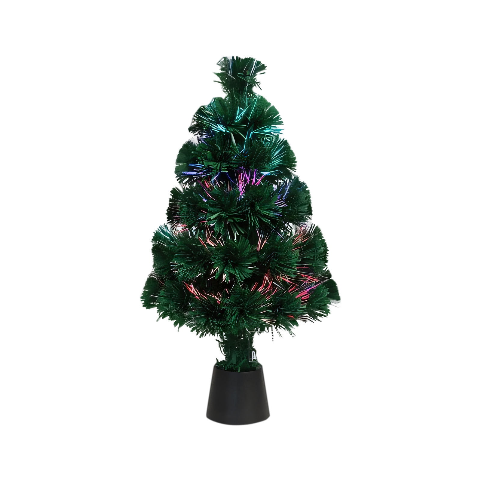 Yoloke Mini Christmas Tree Fiber Optic Artificial Christmas Tree Small ...