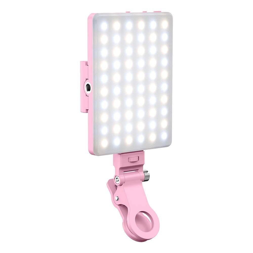Yoloke Portable Selfie Light with Front & Back Clip, Phone Selfie Light ...