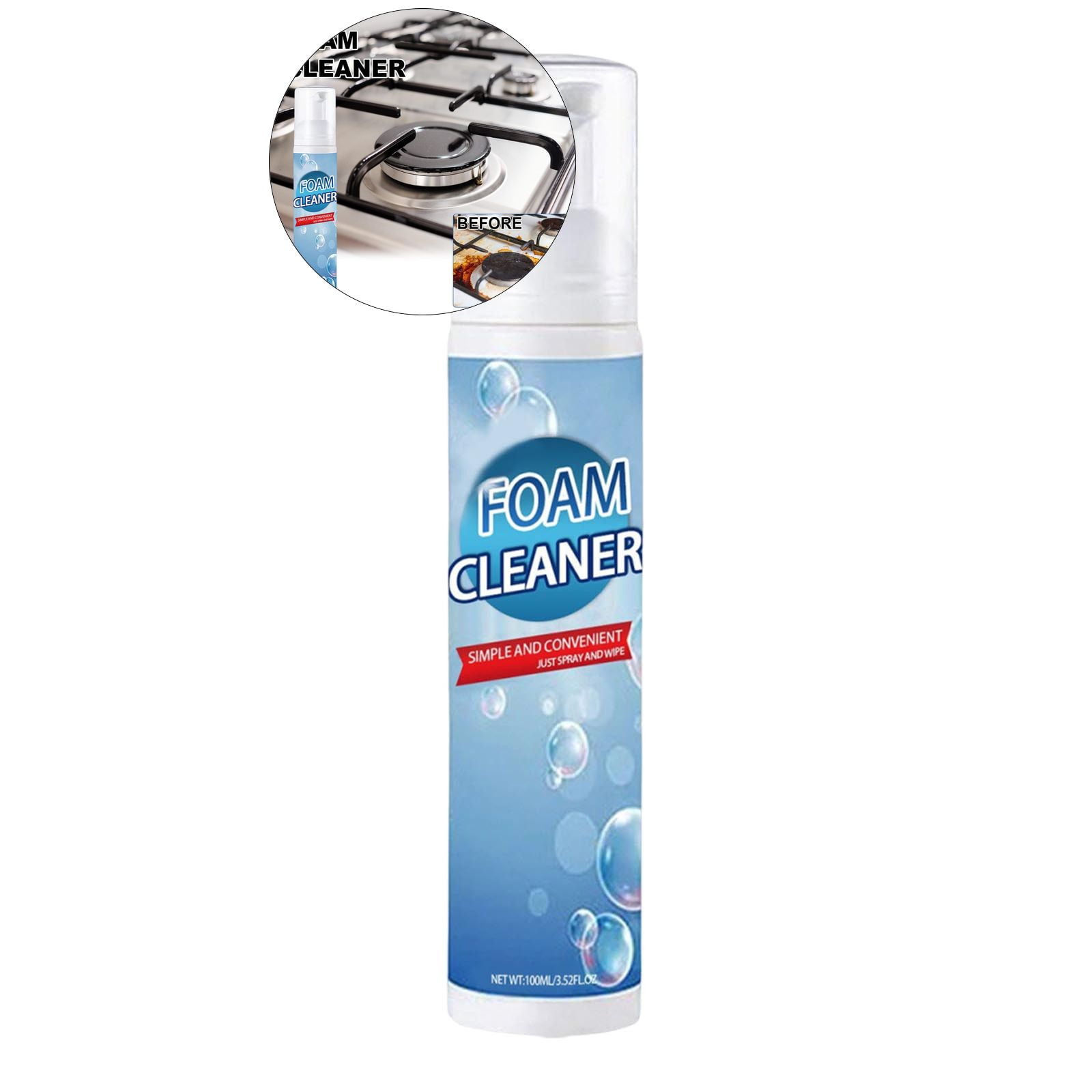 Yoloke All Purpose Cleansing Foam-Just Spray & Wipe, Multi-Purpose ...