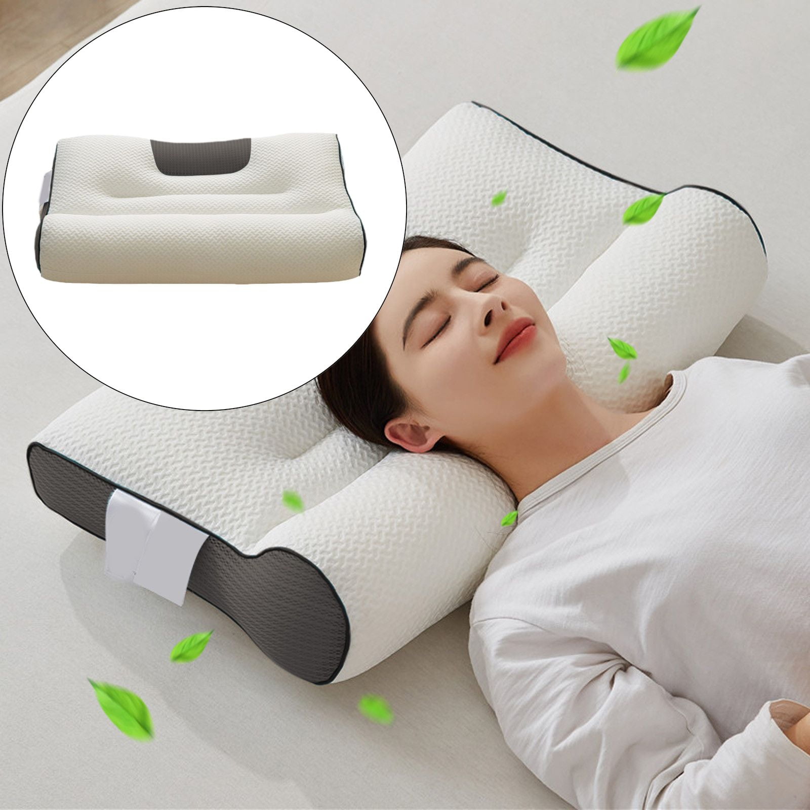 Yoloke Relief Cervical Pillow for Neck and Shoulder Support, Contoured ...