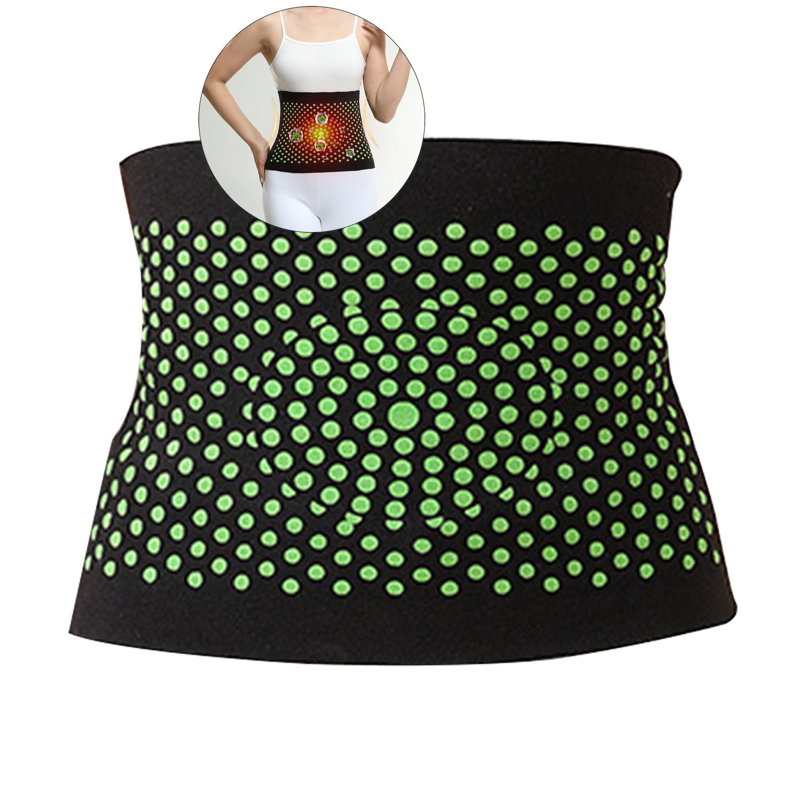 Yoloke Self-Heating Wormwood Waist Belt - for Lumbar Support, Lower ...