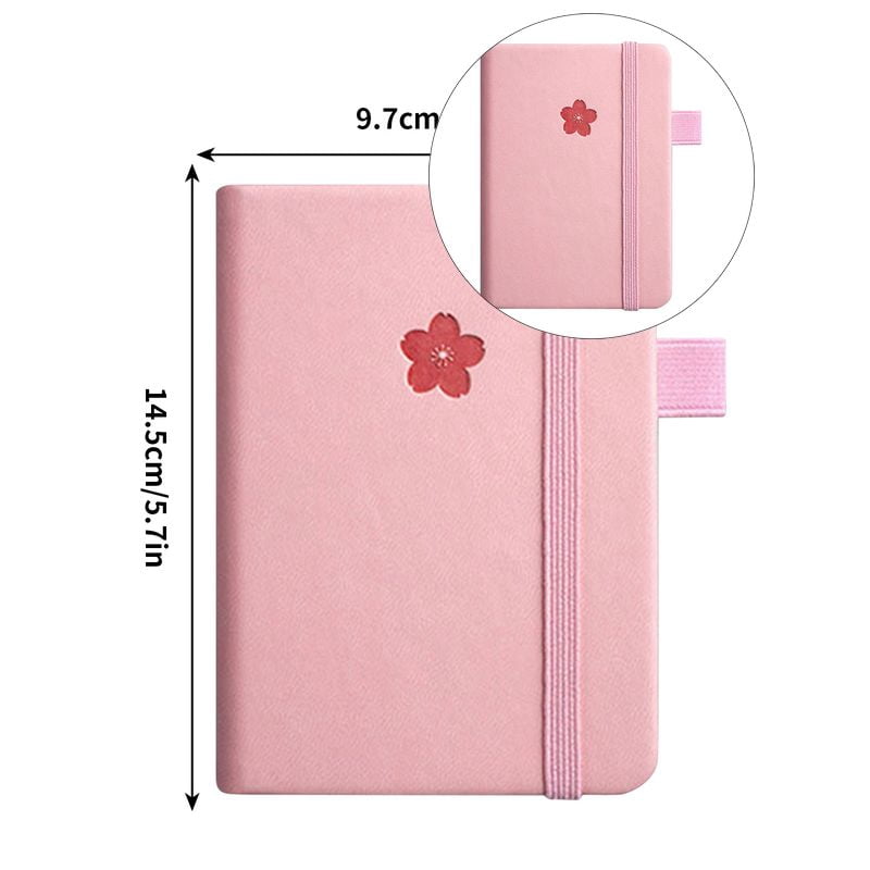 Yoloke Small Notebook, Mini Notebook Thickening Simple Word Book Pocket ...