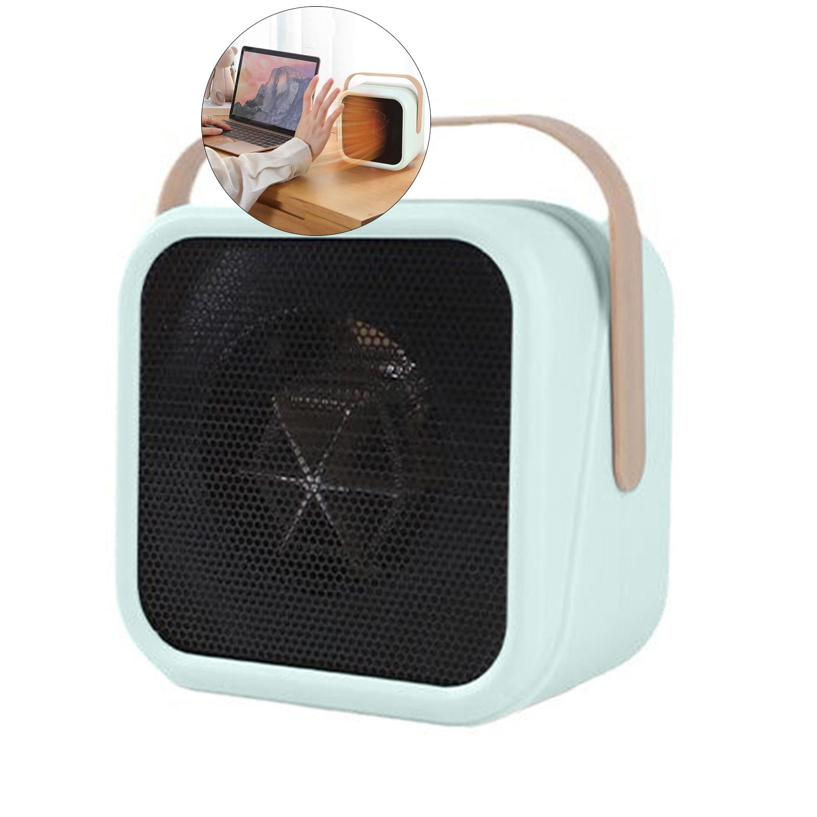 Yoloke Space Heaters for Indoor Use Personal Mini Space Heater Portable ...