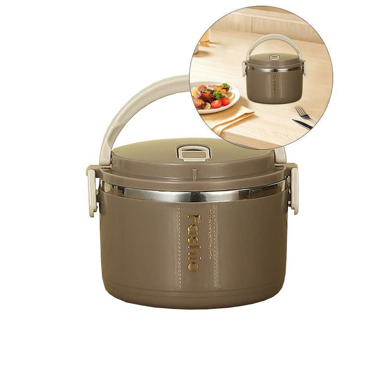 Yoloke Stainless Steel Vacuum Insulated Thermos Food Jar | Thermos for ...