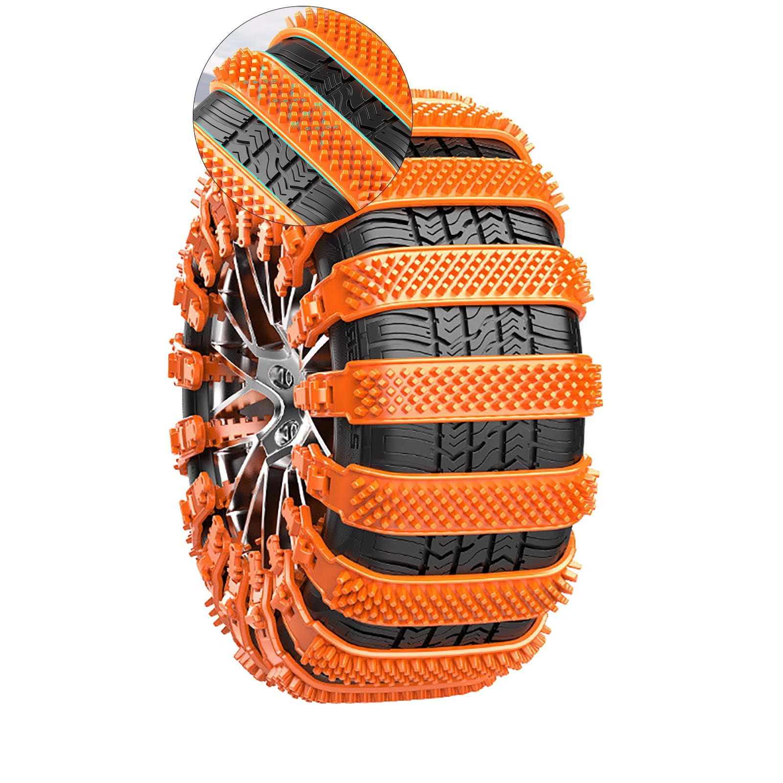 Yoloke Universal Car Tire Chains, Automobile Snow Tire Chain, Car Anti ...