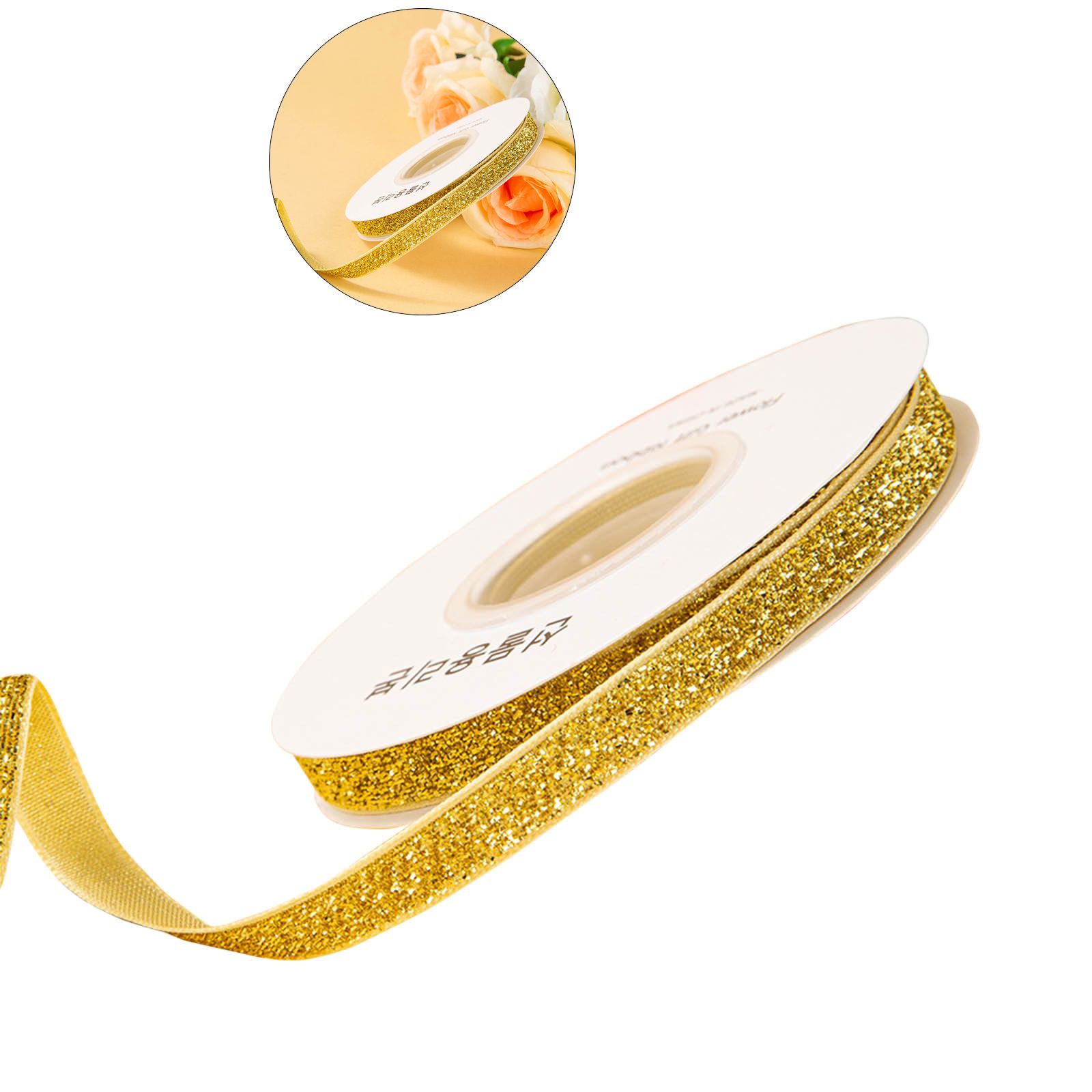 Yoloke Velvet Ribbon, Thin Velvet Ribbon for Crafts, Gift Wrapping, DIY ...