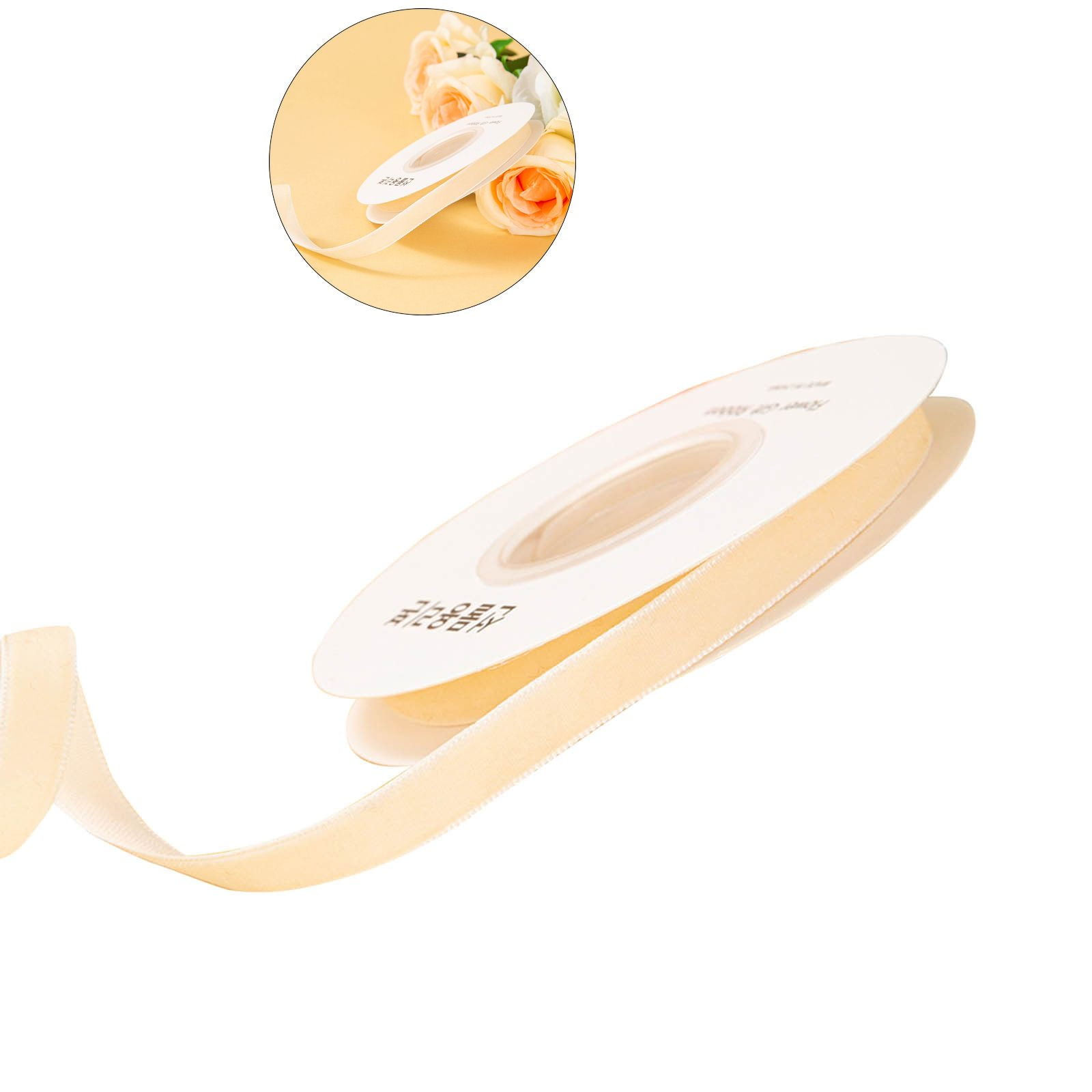 Yoloke Velvet Ribbon, Thin Velvet Ribbon for Crafts, Gift Wrapping, DIY ...