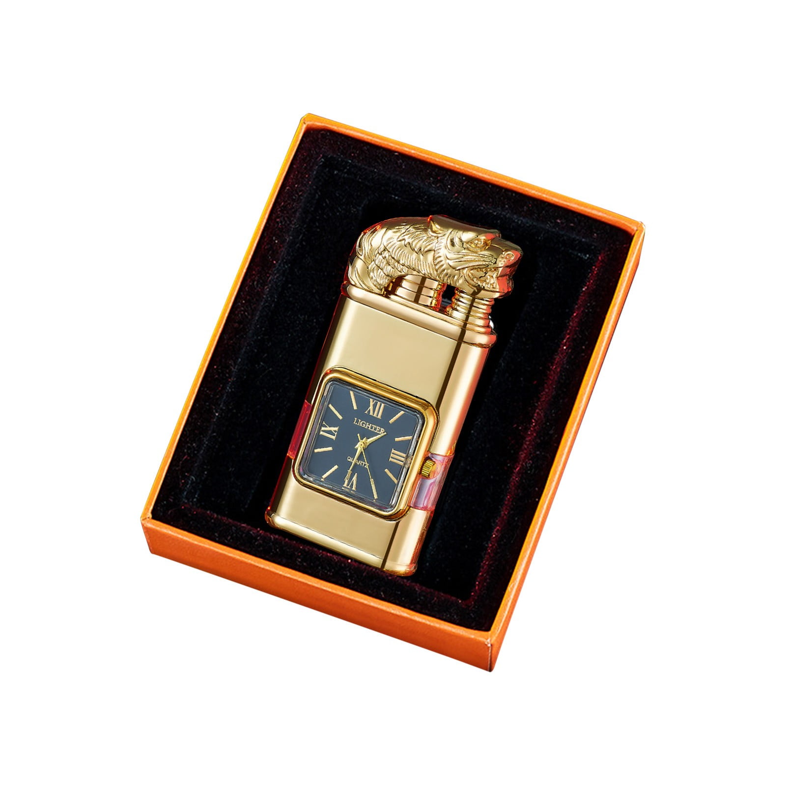 Yoloke Vintage Dual Flame Lighter with Windproof Jet Flame Torch and ...