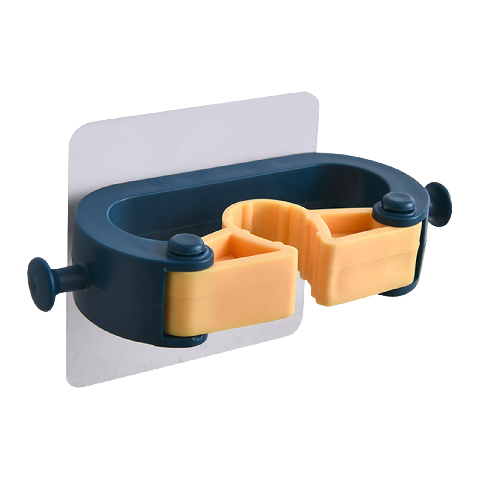 Yoloke Wall-Mounted Mop Clamp with Non-Slip Silicone, Strong Load ...