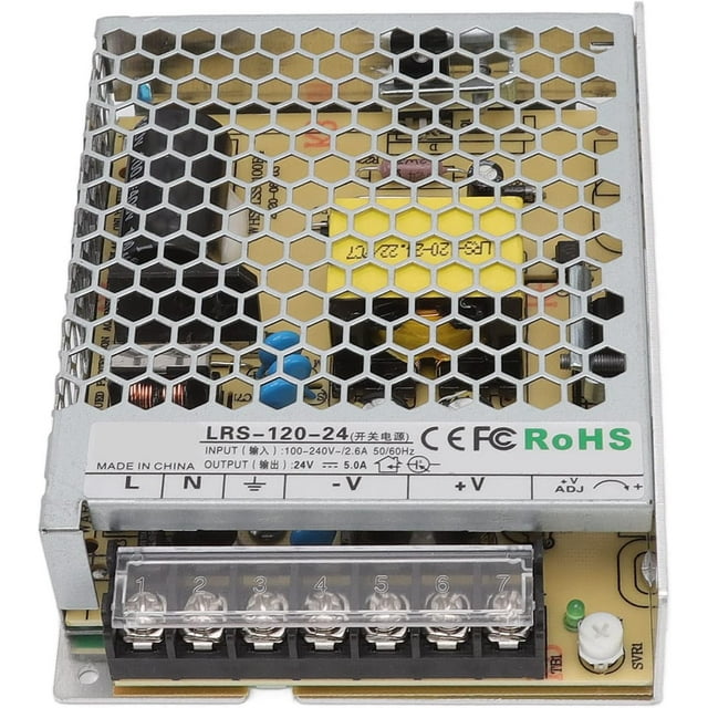 Yoluxingy 24V Switching Power Adapter, LRS Switching Power Supply, 24V ...