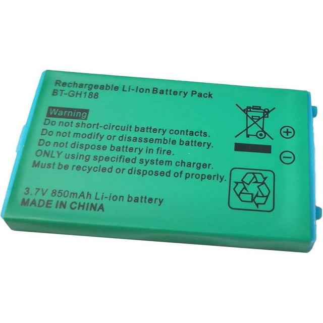 Yoluxingy Battery Pack for for GBA, 850mAh Replacement Rechargeable ...
